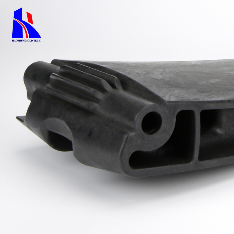 Custom ABS PP PC Structural Foam Injection Moulding In Black Color ISO9001