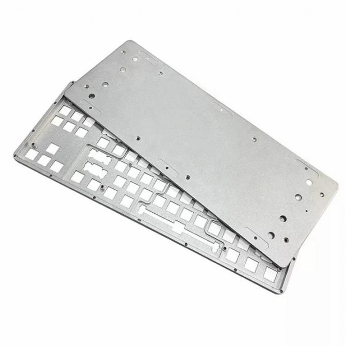 Custom-Made Machining Mill Keyboards Prototype Red Anodizing Custom ...